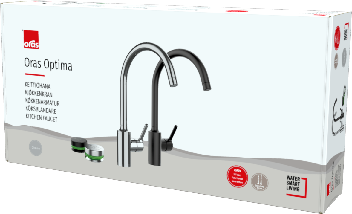 2639AF | Köksblandare med avstängning, 9 V | Oras Optima | Oras