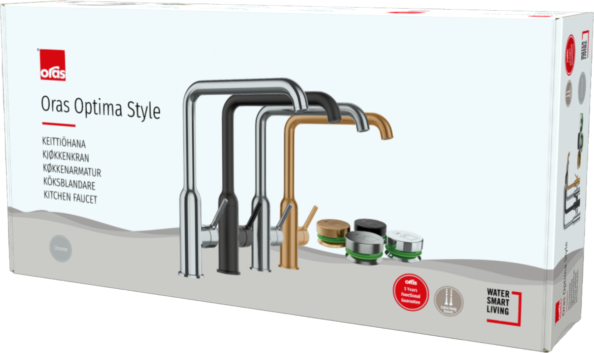 2639FH | Köksblandare med avstängning, 9 V | Oras Optima Style | Oras