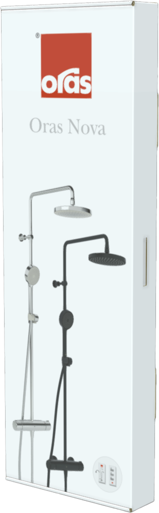 7402-107 | Blandare med takdusch | Oras Nova ECO | Oras