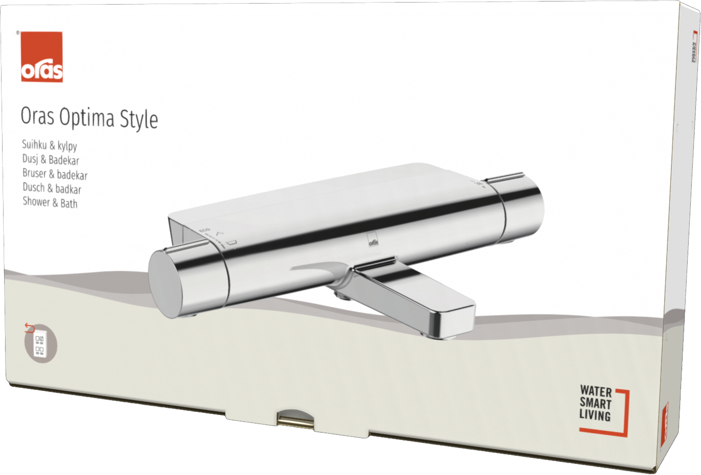 7154N | Bath and shower faucet, 160cc | Oras Optima Style | Oras