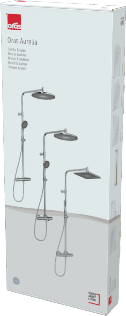 4756 | Shower system, 160cc | Oras Aurelia | Oras