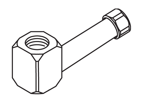 237116 | Coupling for overhead shower pipe | Oras | Oras