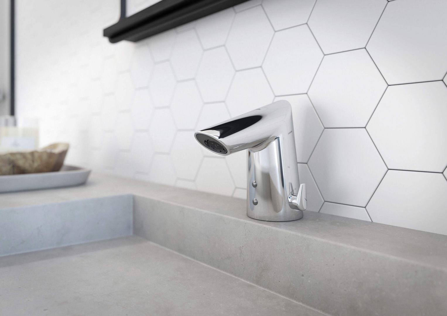 1714FZ | Håndvaskarmatur, 6 V, Bluetooth | Oras Optima ECO+ | Oras