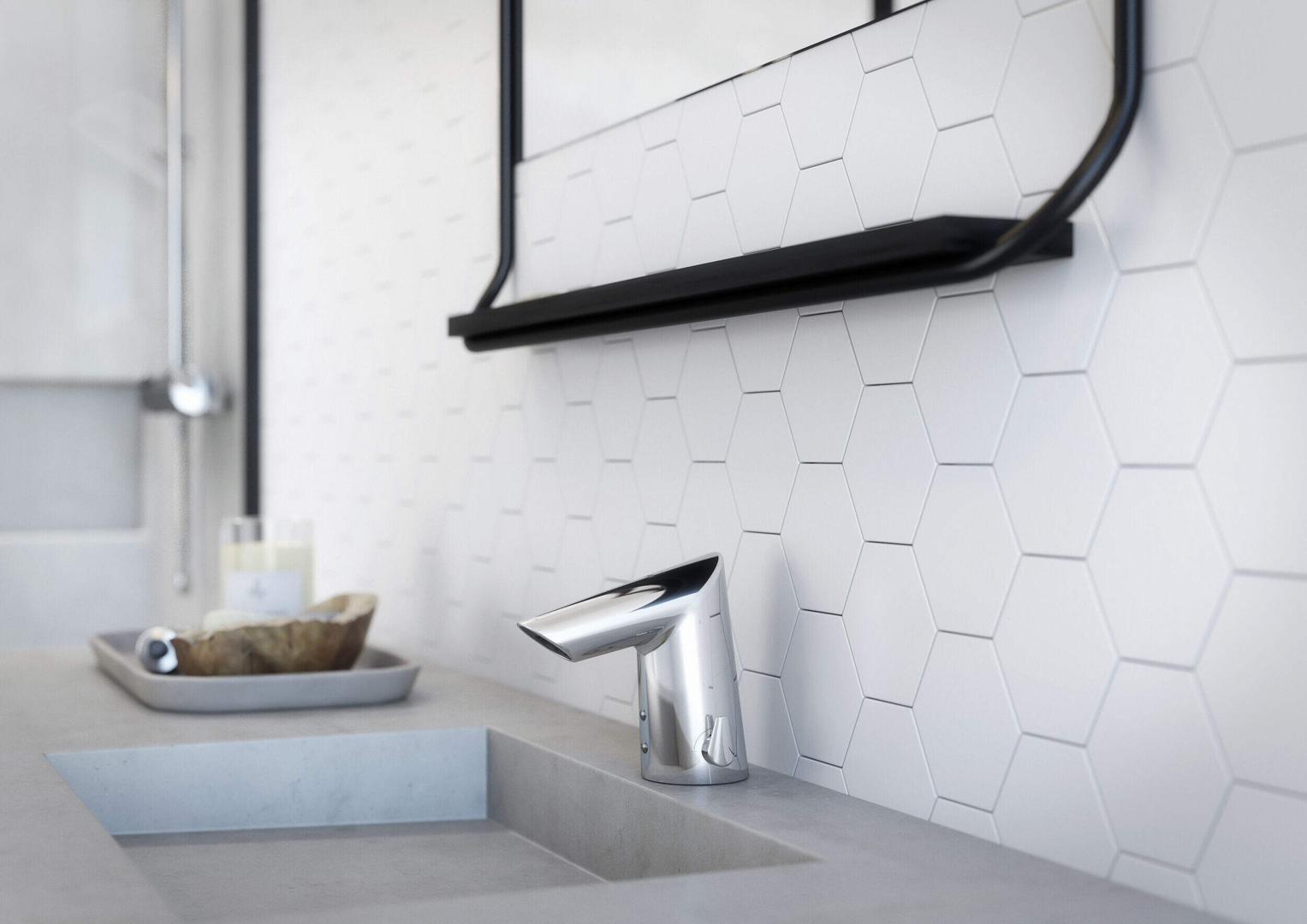 1714FZ | Washbasin faucet, 6 V, Bluetooth | Oras Optima ECO+ | Oras