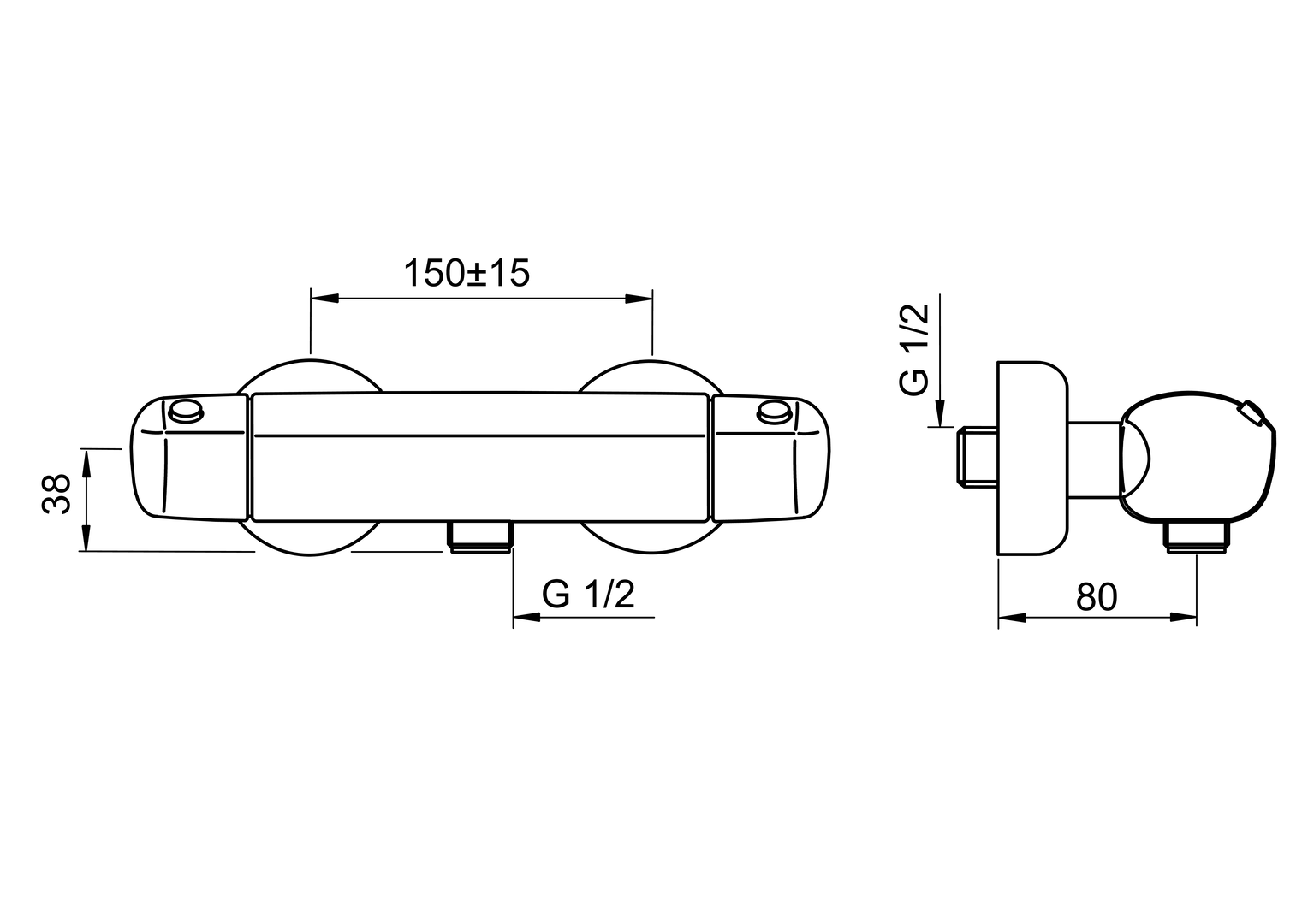 7160Y | Shower faucet | Oras Optima | Oras