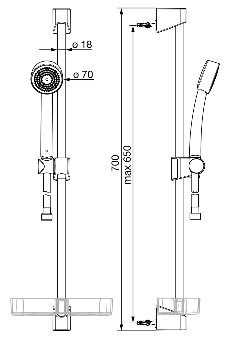 530 | Suihkusetti | Oras Apollo | Oras