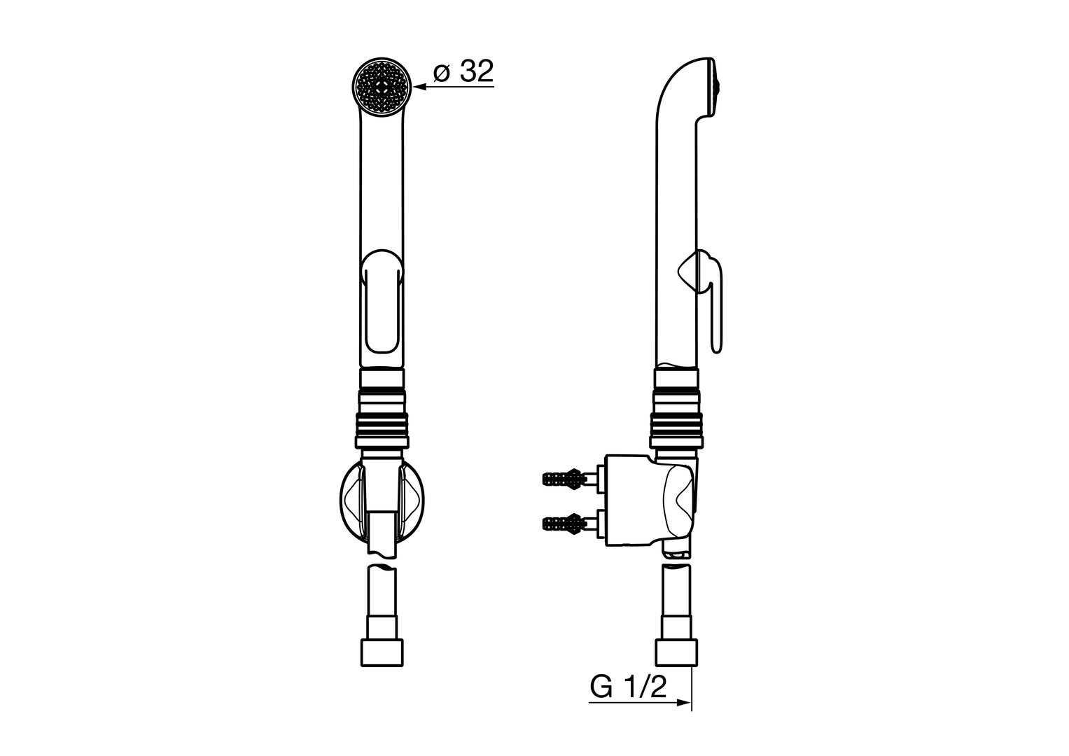 325 | Bidetta shower set | Oras | Oras