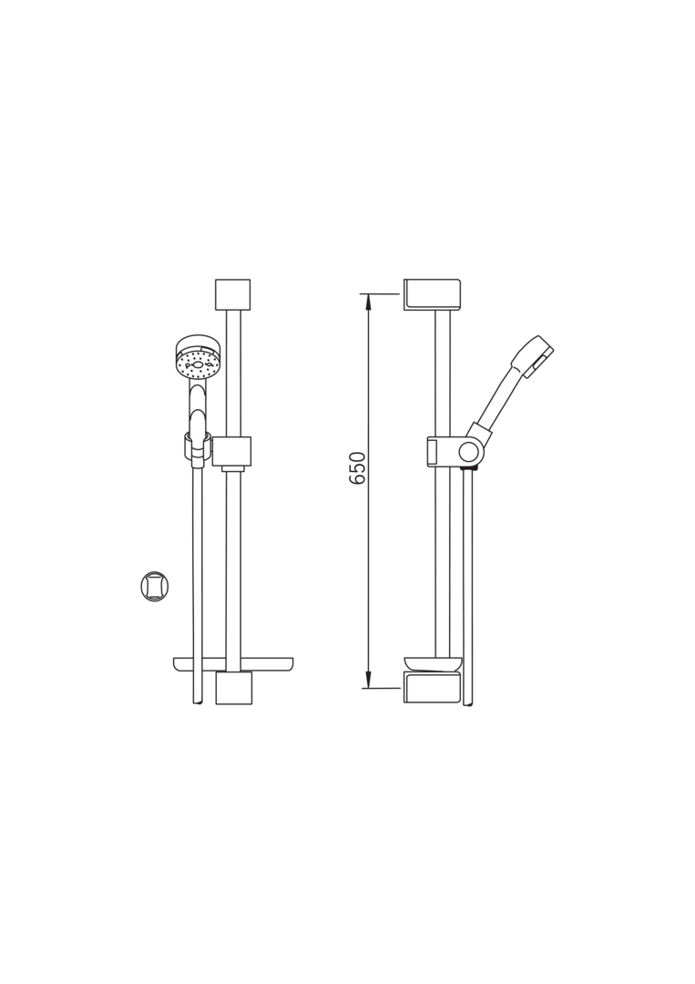 320H | Shower set | Oras Apollo | Oras