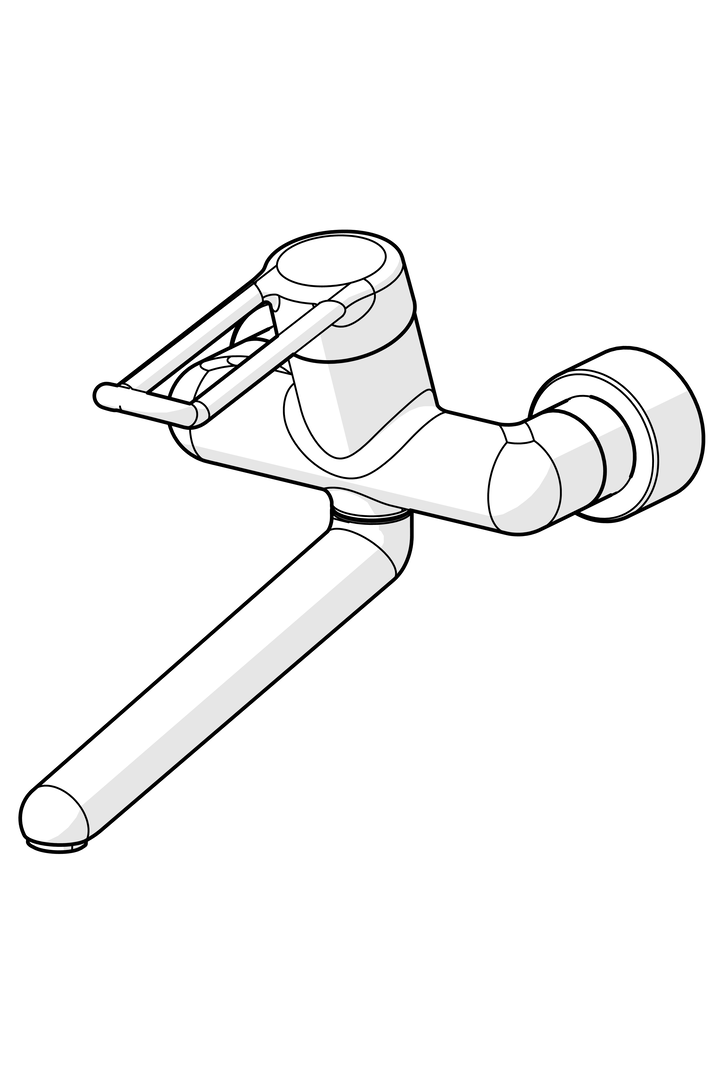5536B | Washbasin faucet | Oras Medipro Protec | Oras