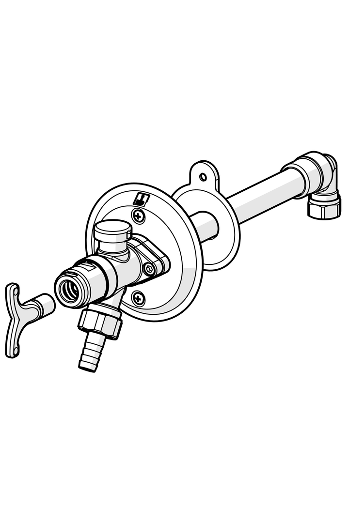 431520 | Garden valve, DN20 | Oras | Oras
