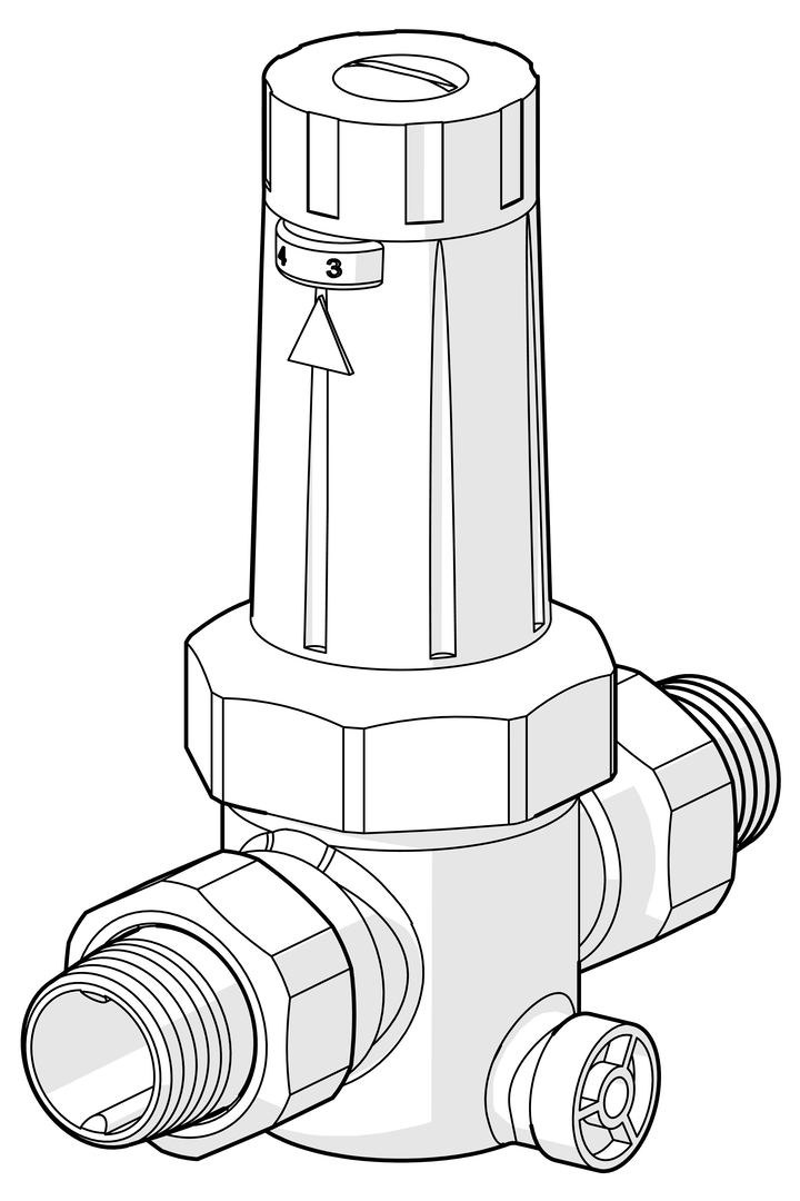 433016 | Constant pressure valve, DN15 | Oras | Oras