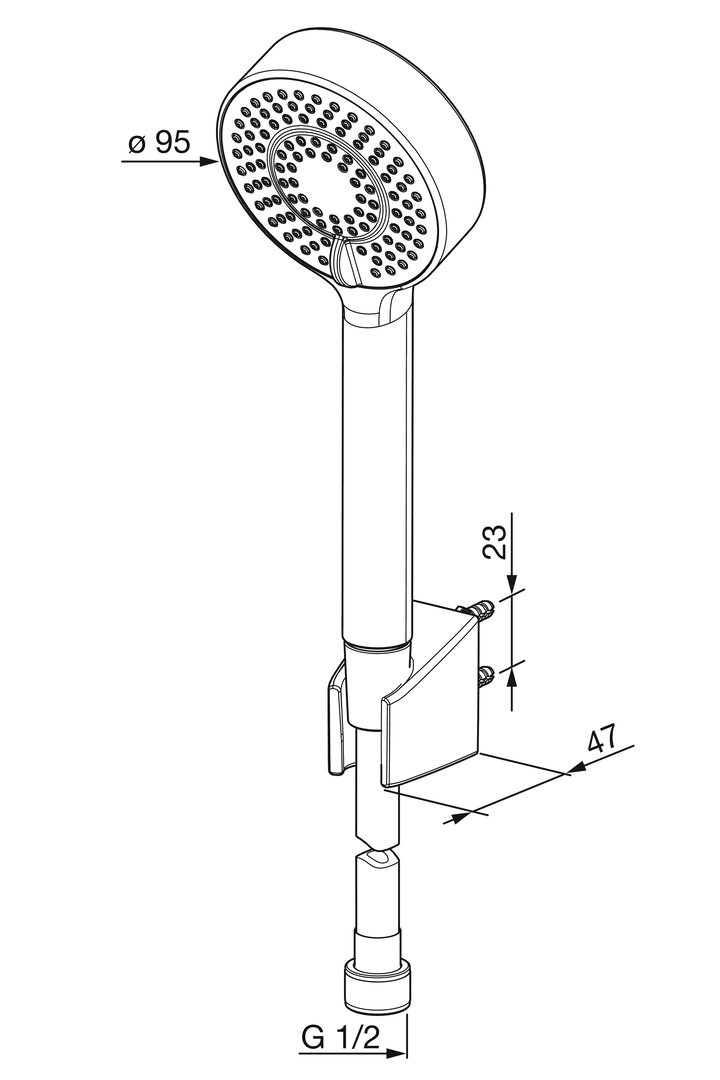 534 | Hand shower set | Oras Apollo | Oras