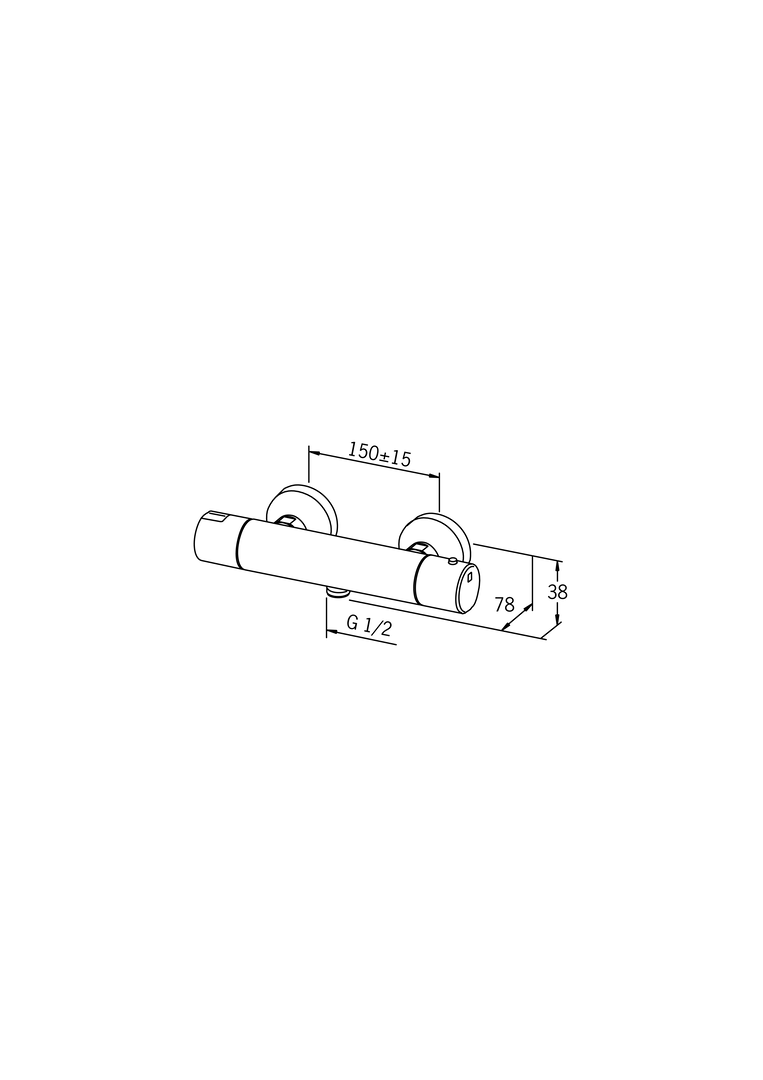 8570U | Shower faucet | IL BAGNO ALESSI One by Oras | Oras