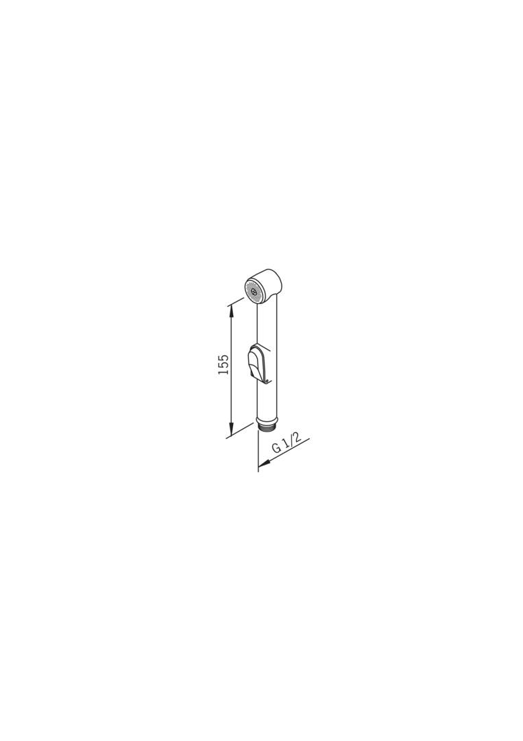 242040-11 | Bidetta hand shower | Oras | Oras