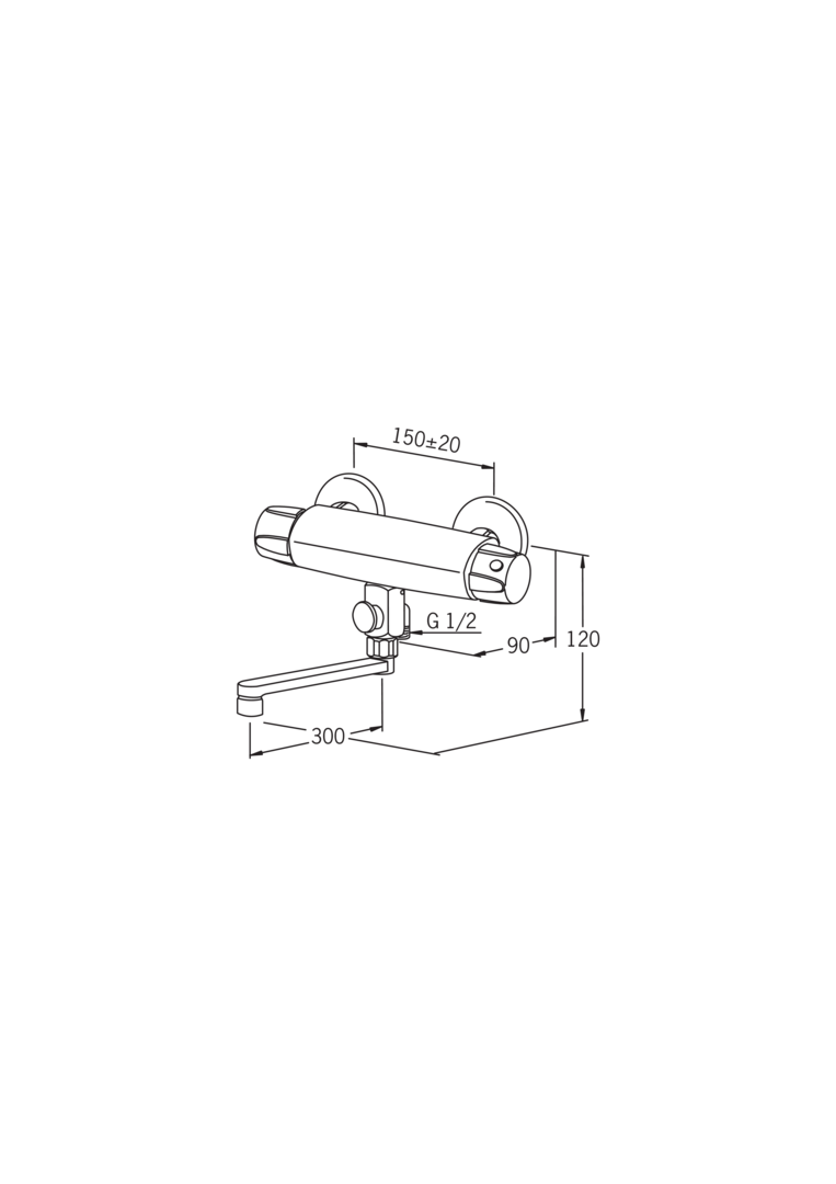 7446X | Shower faucet | Oras Nova | Oras