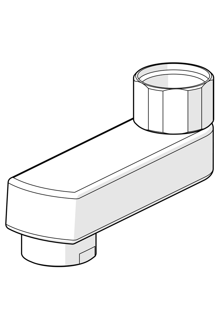 221108 | Fixed spout, L=75 | Oras | Oras