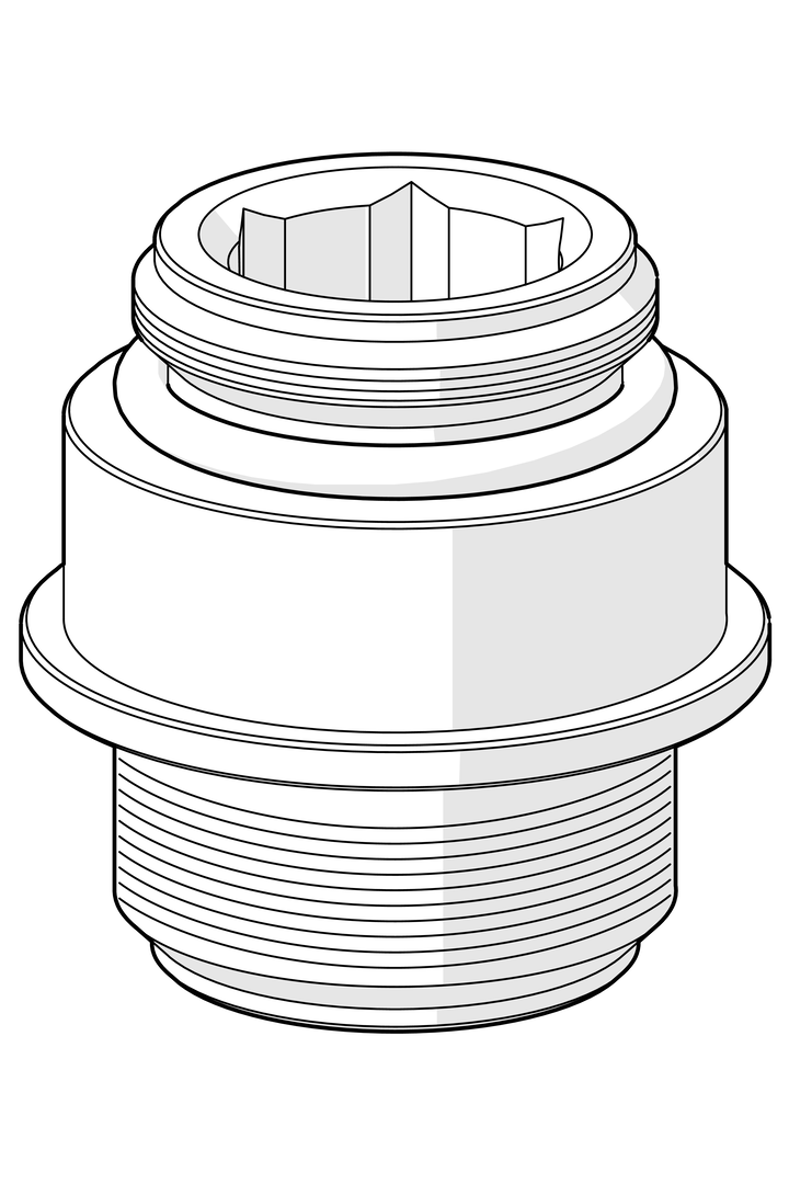 178787 | Juoksuputken nippa, G1/2 | Oras | Oras