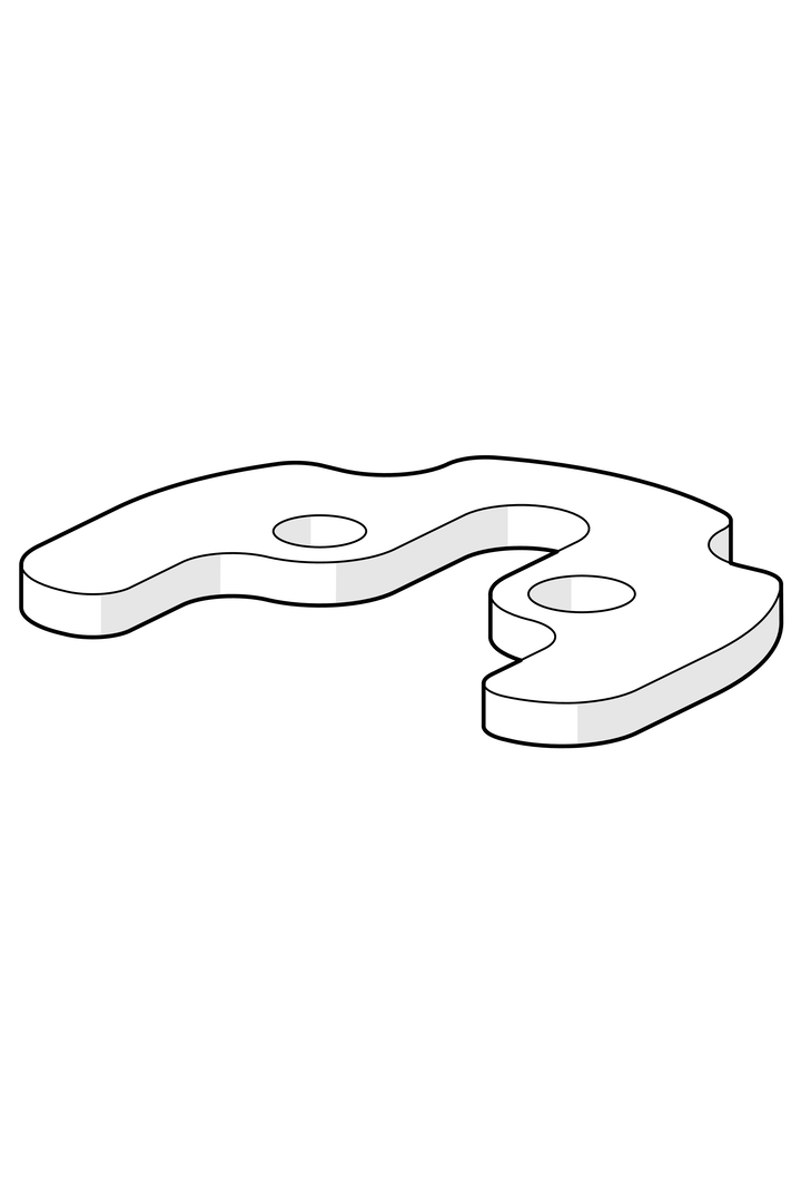 158724 | Fixing plate | Symmons | Oras