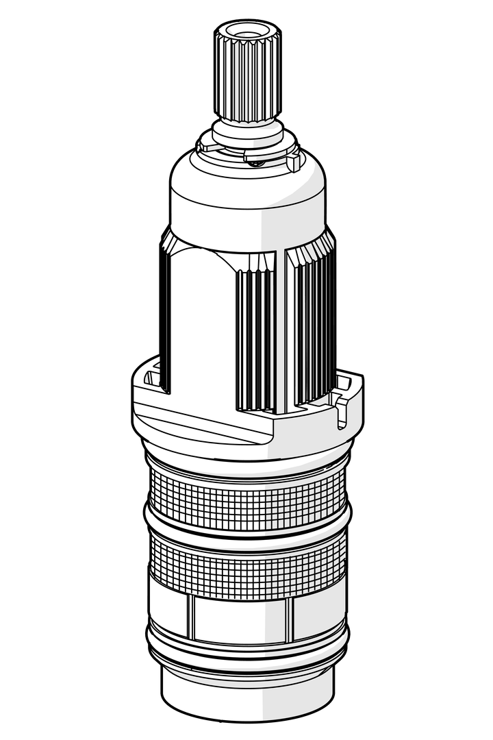 602107V | Thermostatic cartridge | Oras | Oras