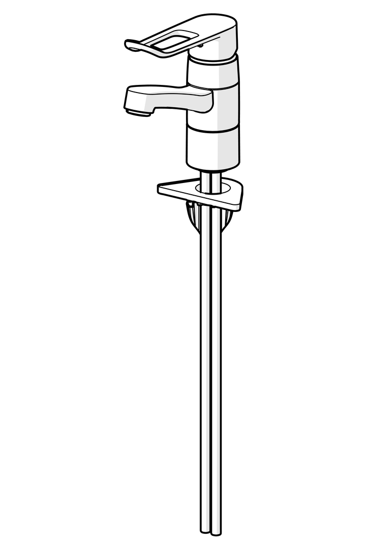 5615 | Washbasin faucet | Oras Clinica | Oras