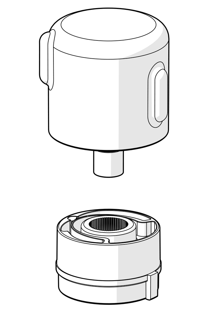 1008616V-33 | Flow control handle | Oras Group | Oras