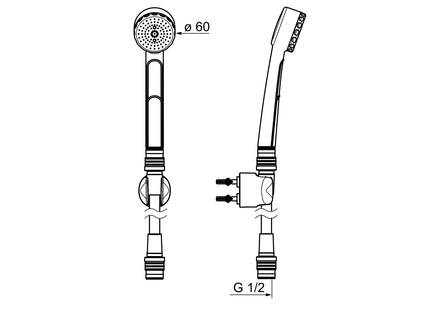 324 | Hand shower set | Oras | Oras