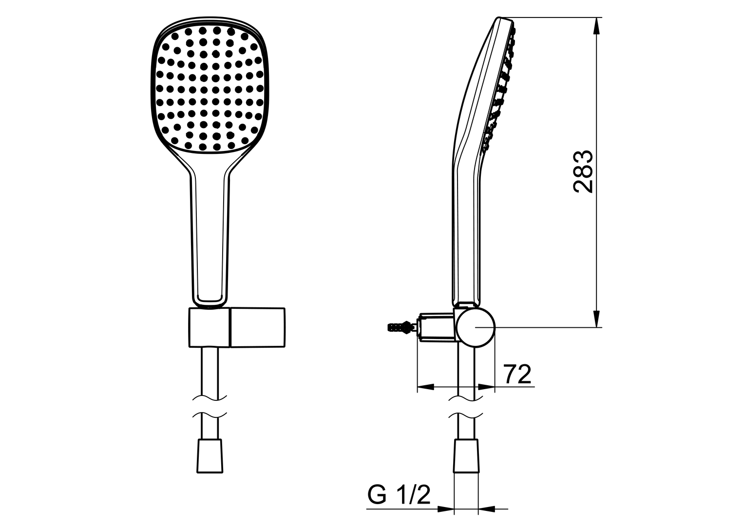 434 | Hand shower set | Oras Hydractiva Style | Oras