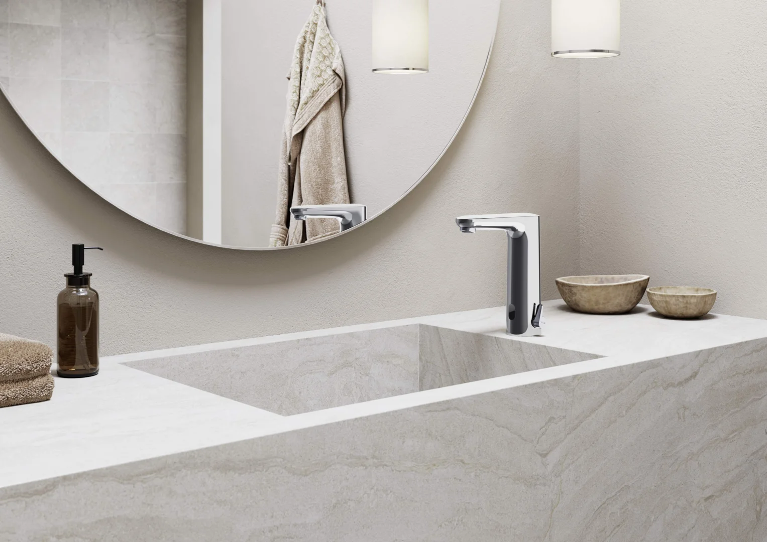 6611CZ | Element natynkowy do baterii umywalkowej, 3 V, Bluetooth ...