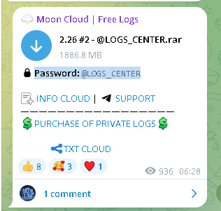 Massive Data Breach Strikes 2.26 #2 - @LOGS_CENTER in Mooncloud Attack | InsecureWeb