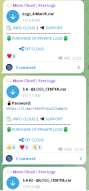 Data Breach Alert: Massive Security Compromise at 3.4 #2 - @LOGS_CENTER ...