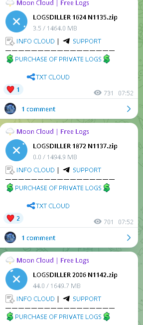 InsecureWeb Detects Major Data Breach: LOGSDILLER 2006 N1142 Compromised by #mooncloud | InsecureWeb