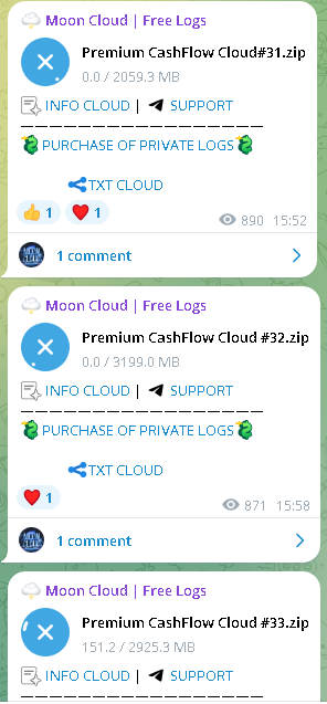 Massive Data Breach: Premium CashFlow Cloud #32 Compromised by #mooncloud | InsecureWeb