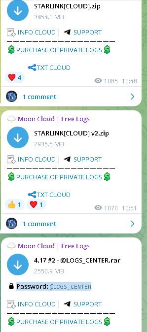 Data Breach Alert: 2.86GB of Emails Exposed from 17042024STARLINK[CLOUD ...