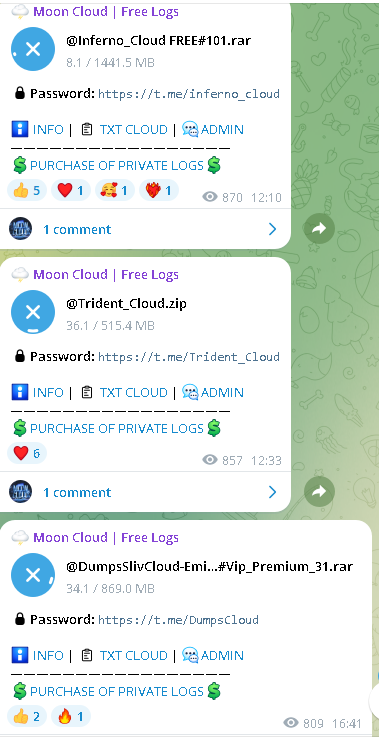 Significant Security Breach: @Inferno_Cloud FREE#101 Exposes 1.40GB of ...