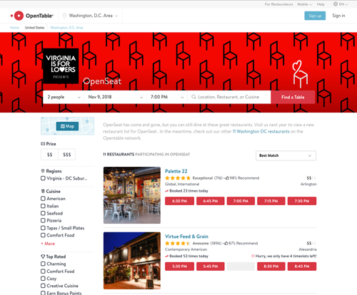 飲食店Web予約のオープンテーブルが孤食ゲスト同士のマッチングサービスを開始 | 飲食店経営PRO