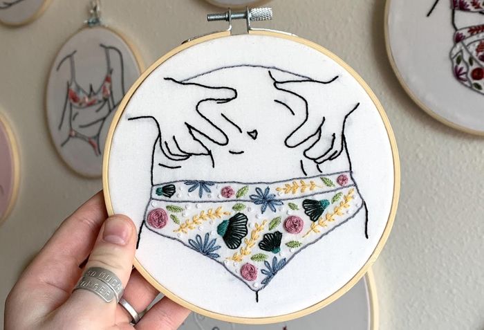 News - Using Needlework to Normalise Normal Bodies - Inspirations Studios