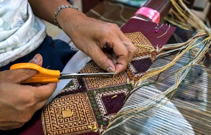 News - Weaving Silk in Laos - Inspirations Studios