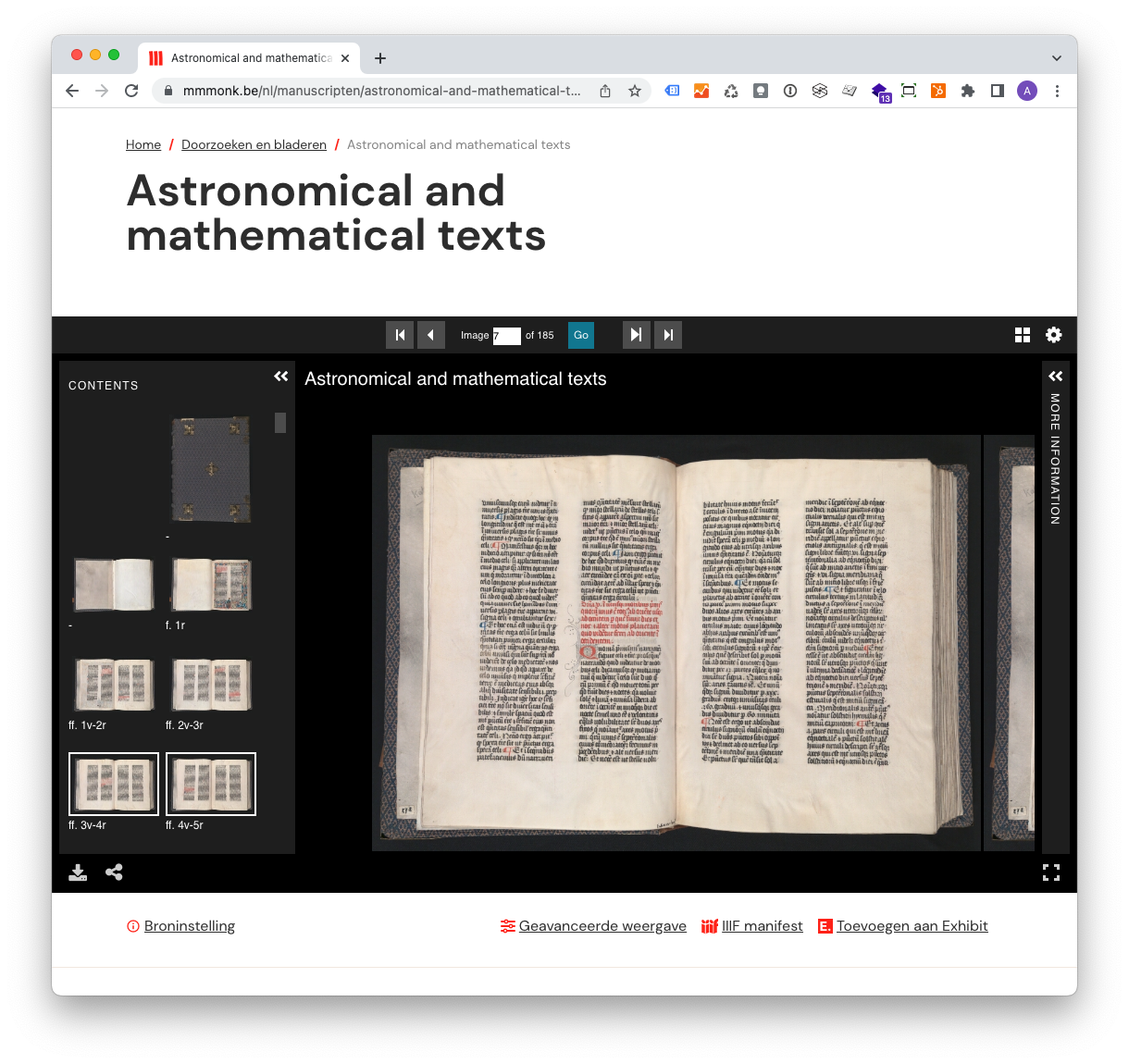 Manuscripten doorzoekbaar maken op basis van de IIIF-standaard | Statik.be