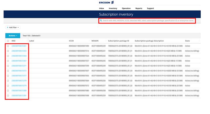 Get real time subscription network activity – IoT Developer Portal