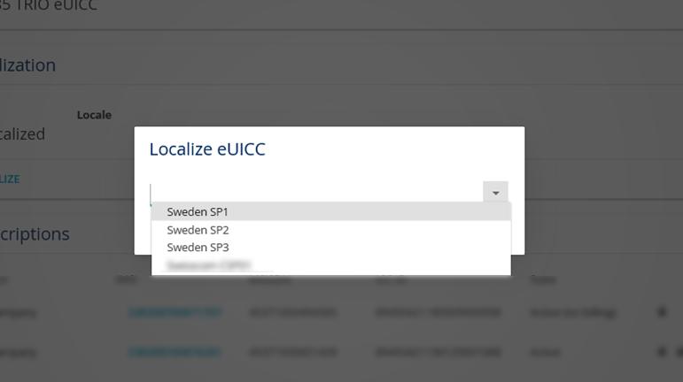 Manage eUICC profile localization – IoT Developer Portal