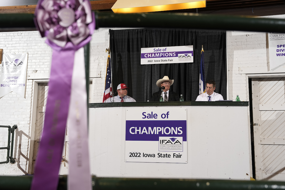Iowa State Fair | Sale of Champions