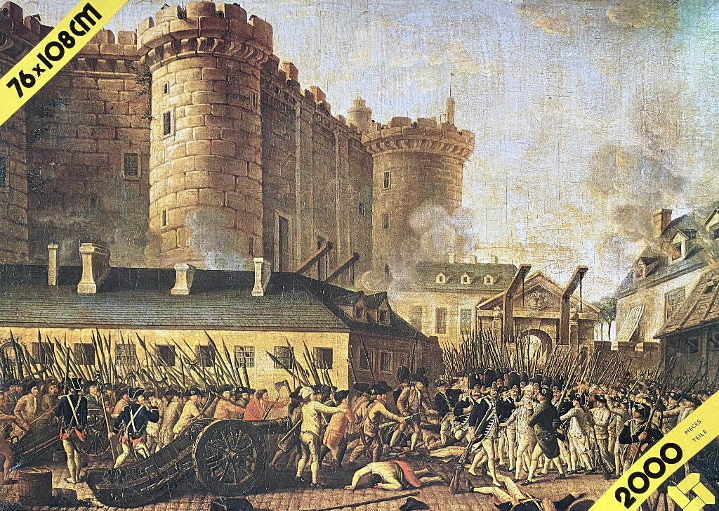 Storming of the Bastille and arrest of the Governor M. de Launay, July ...