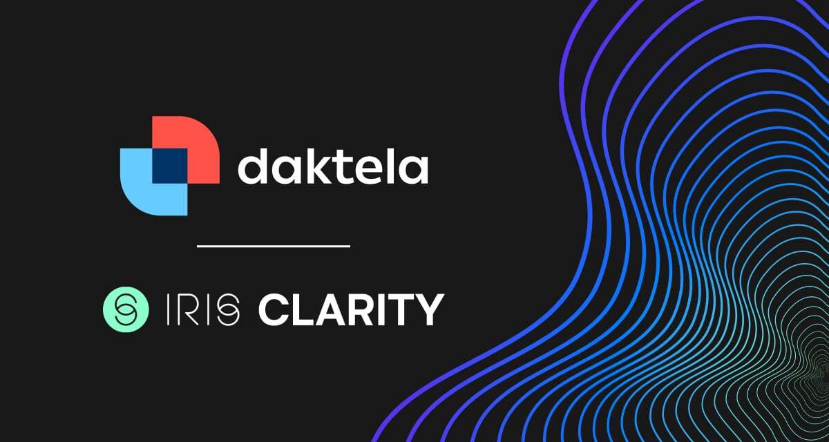 Daktela and IRIS Clarity announce new partnership | IRIS
