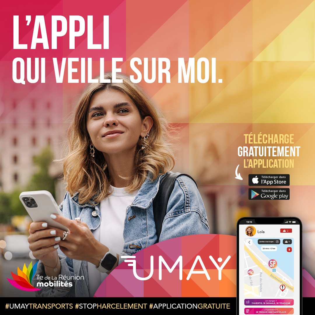 Sécurité dans les transports - l'application Umay à La Réunion