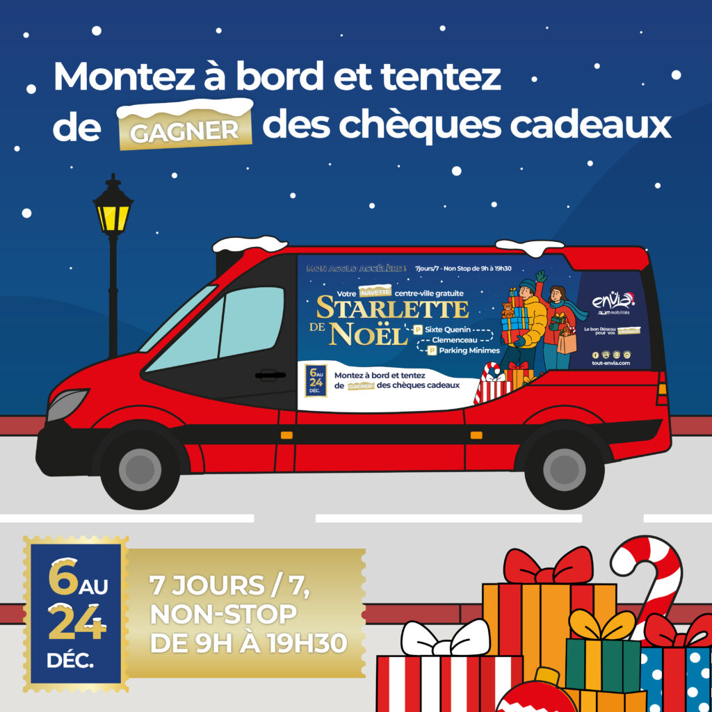 Les starlettes de Noël 2025 - ENVIA