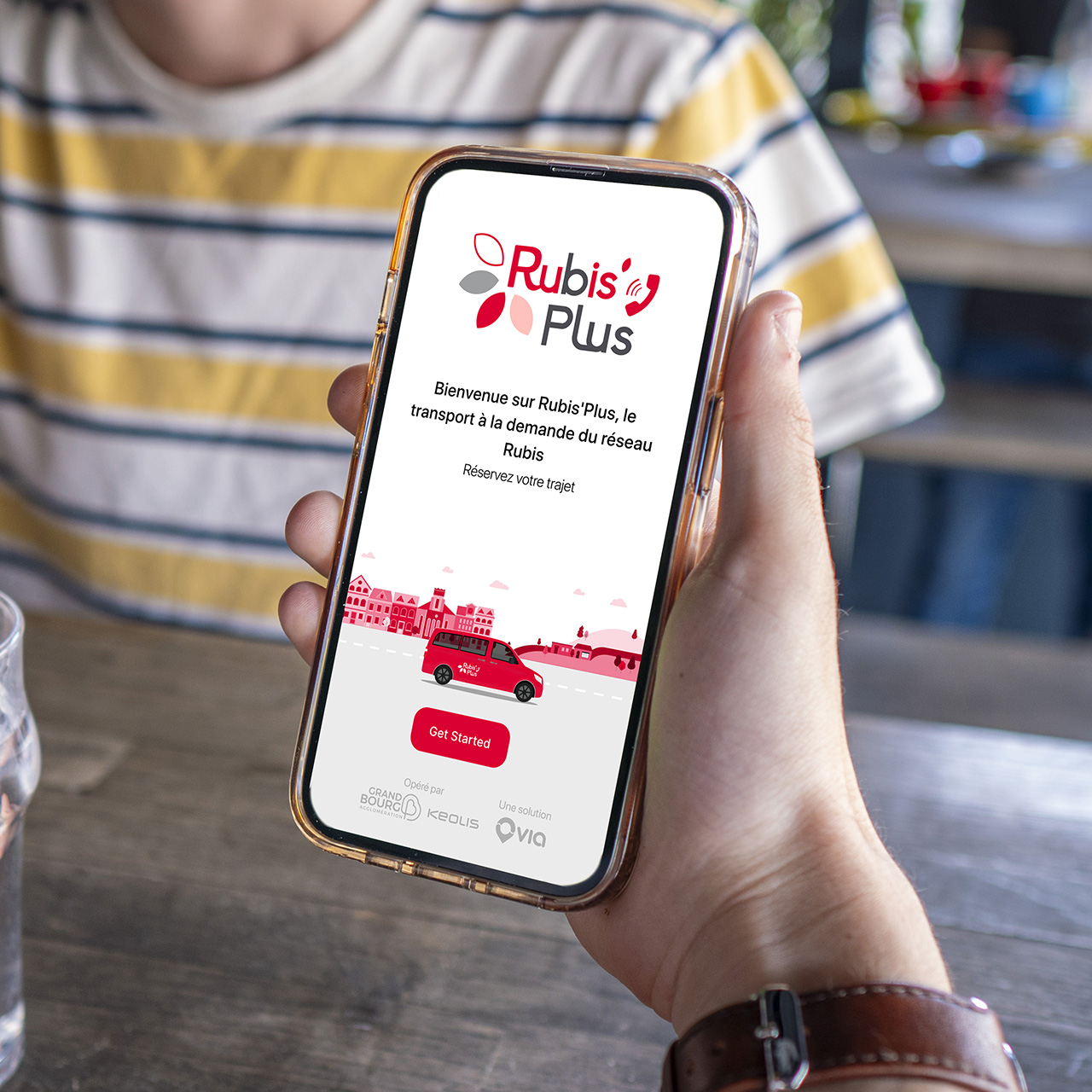 Transport à la Demande Rubis'Plus - Rubis Grand Bourg Mobilités