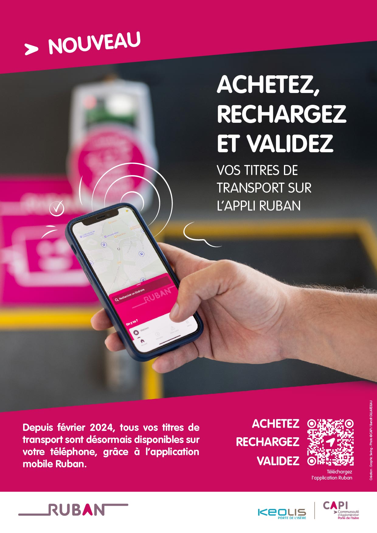 Application mobile Ruban - Ruban - Votre réseau de transport