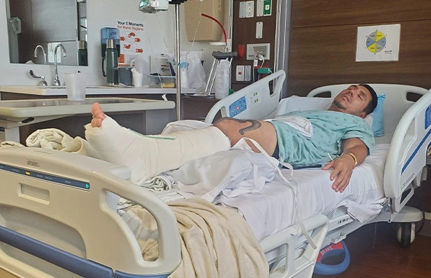 After Ankle Injury, Jackson Employee Makes Full Recovery at Jackson ...