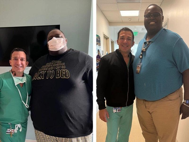 Miami Native Loses More than 250 Pounds in a Year After Bariatric ...