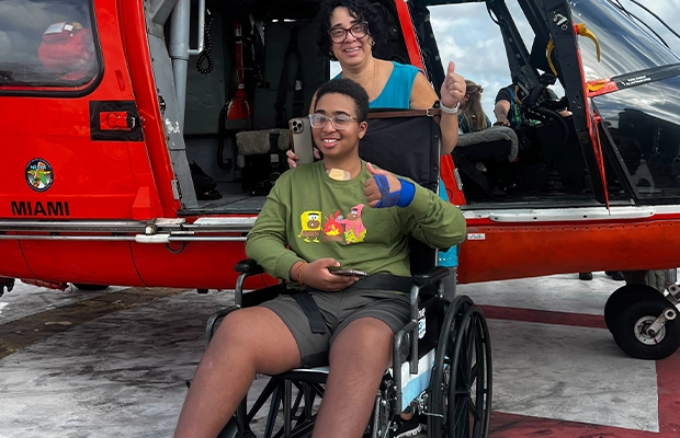 Teenager Given Second Chance at Life Following Traumatic ATV Accident | Jackson Health System